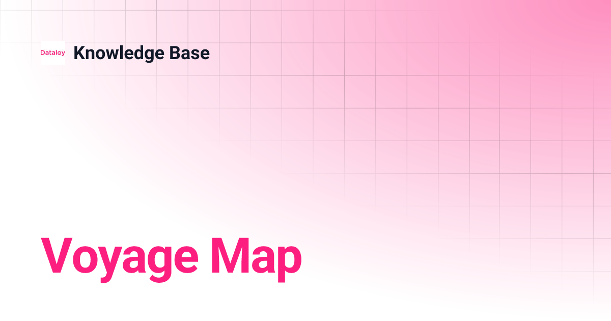 Voyage Map | Knowledge Base