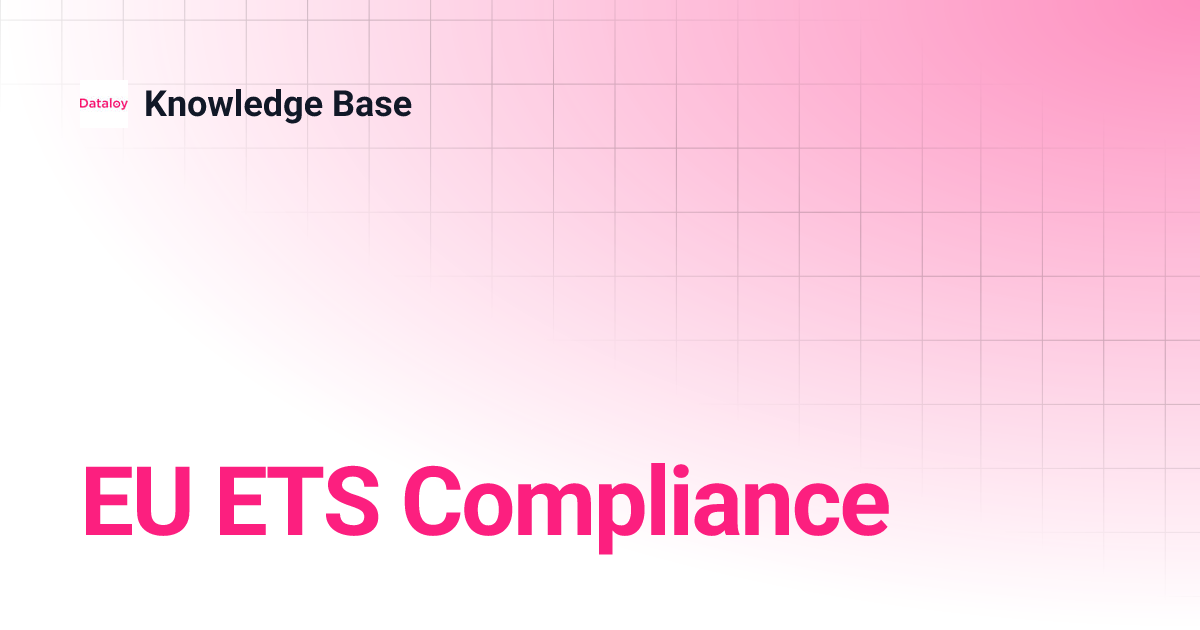 EU ETS Compliance | Knowledge Base