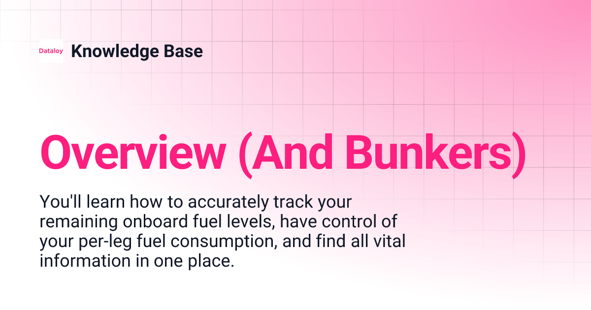 Overview (And Bunkers) | Knowledge Base