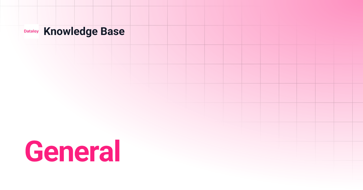 General | Knowledge Base